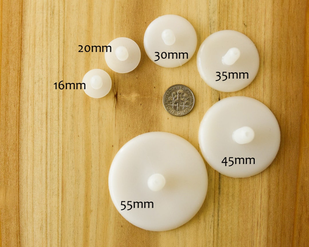 Doll Making Joints Teddy Bear Joints 16mm 20mm 35mm 45mm 55mm Plastic ...