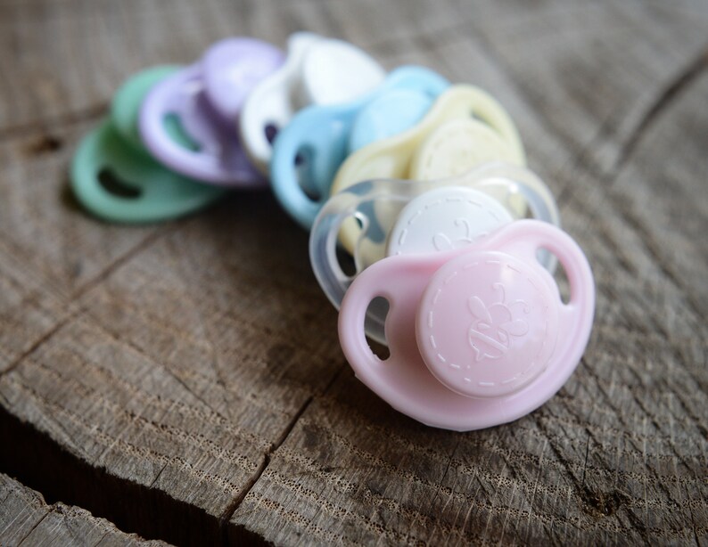 SIX Magnetic Doll Pacifiers Magnetized Pacifier Honeybug - Etsy