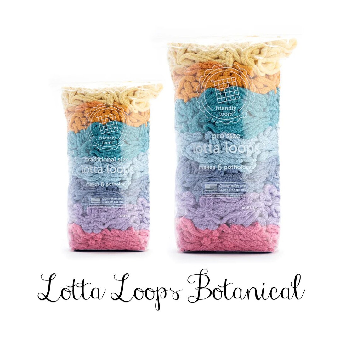 Bulk Cotton Potholder Loops Friendly Loom™ Potholder Refill Weaving ...