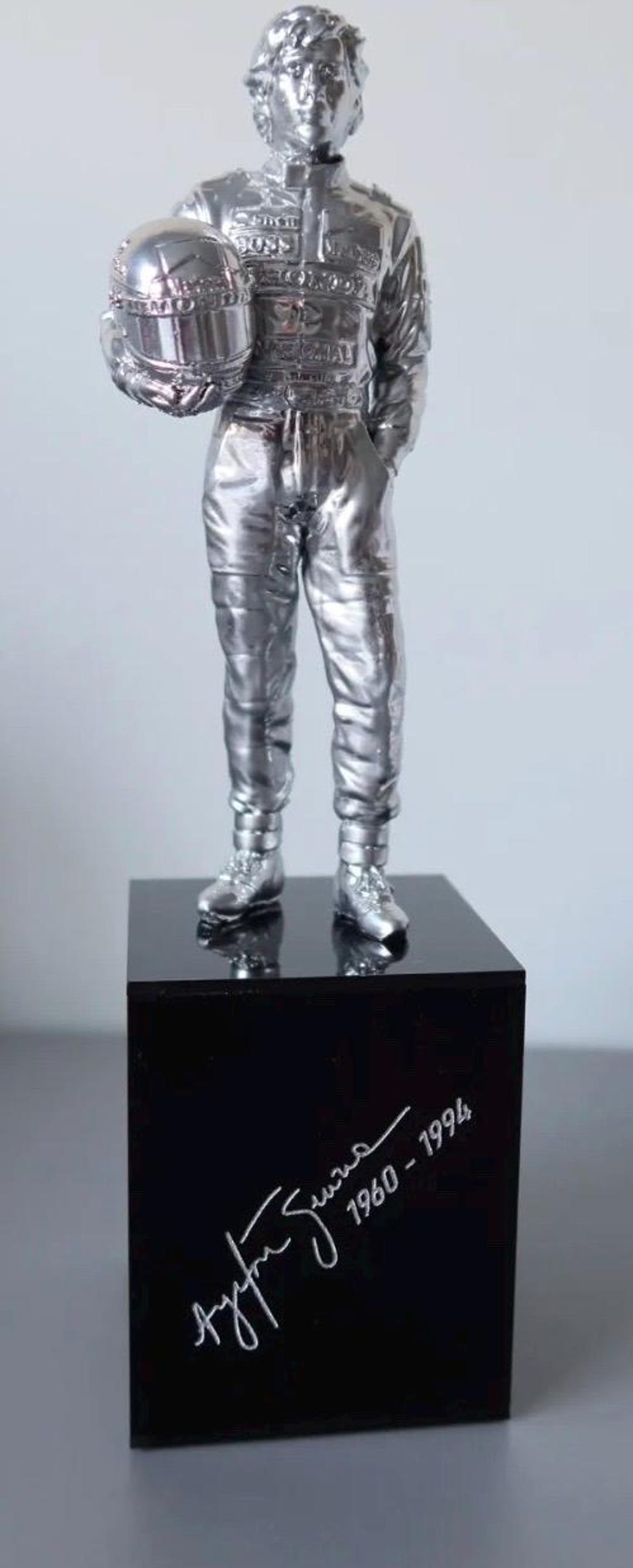 Ayrton Senna Figure Statue Display Handmade - Etsy