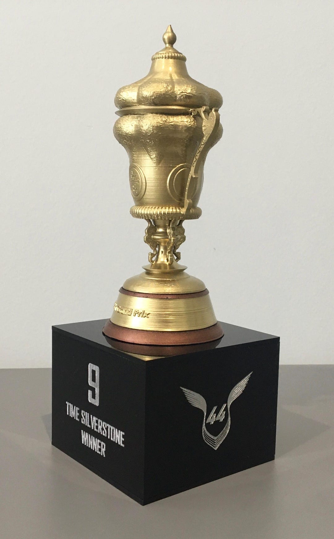 Lewis Hamilton 9 Time British Silverstone F1 One Trophy Wins Display ...