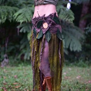 Nuno Felted Tree Roots Skirt/shawl-pixie Belt-woodland Costume-nymph ...