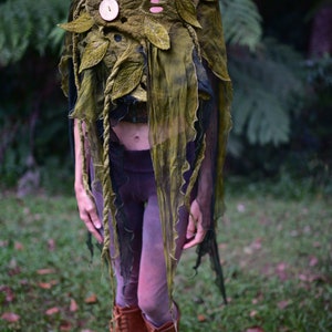 Nuno Felted Tree Roots Skirt/shawl-pixie Belt-woodland Costume-nymph ...
