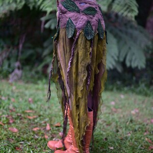 Nuno Felted Tree Roots Skirt/shawl-pixie Belt-woodland Costume-nymph ...