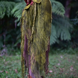 Nuno Felted Tree Roots Skirt/shawl-pixie Belt-woodland Costume-nymph ...