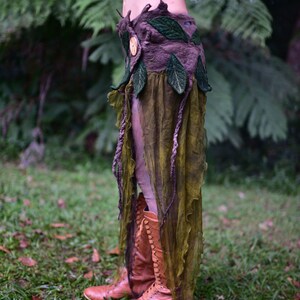 Nuno Felted Tree Roots Skirt/shawl-pixie Belt-woodland Costume-nymph ...