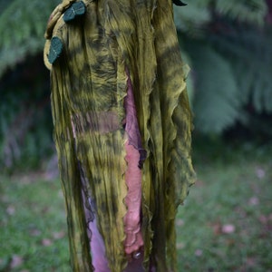 Nuno Felted Tree Roots Skirt/shawl-pixie Belt-woodland Costume-nymph ...
