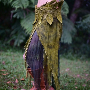 Nuno Felted Tree Roots Skirt/shawl-pixie Belt-woodland Costume-nymph ...
