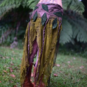 Nuno Felted Tree Roots Skirt/shawl-pixie Belt-woodland Costume-nymph ...