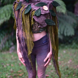 Nuno Felted Tree Roots Skirt/shawl-pixie Belt-woodland Costume-nymph ...