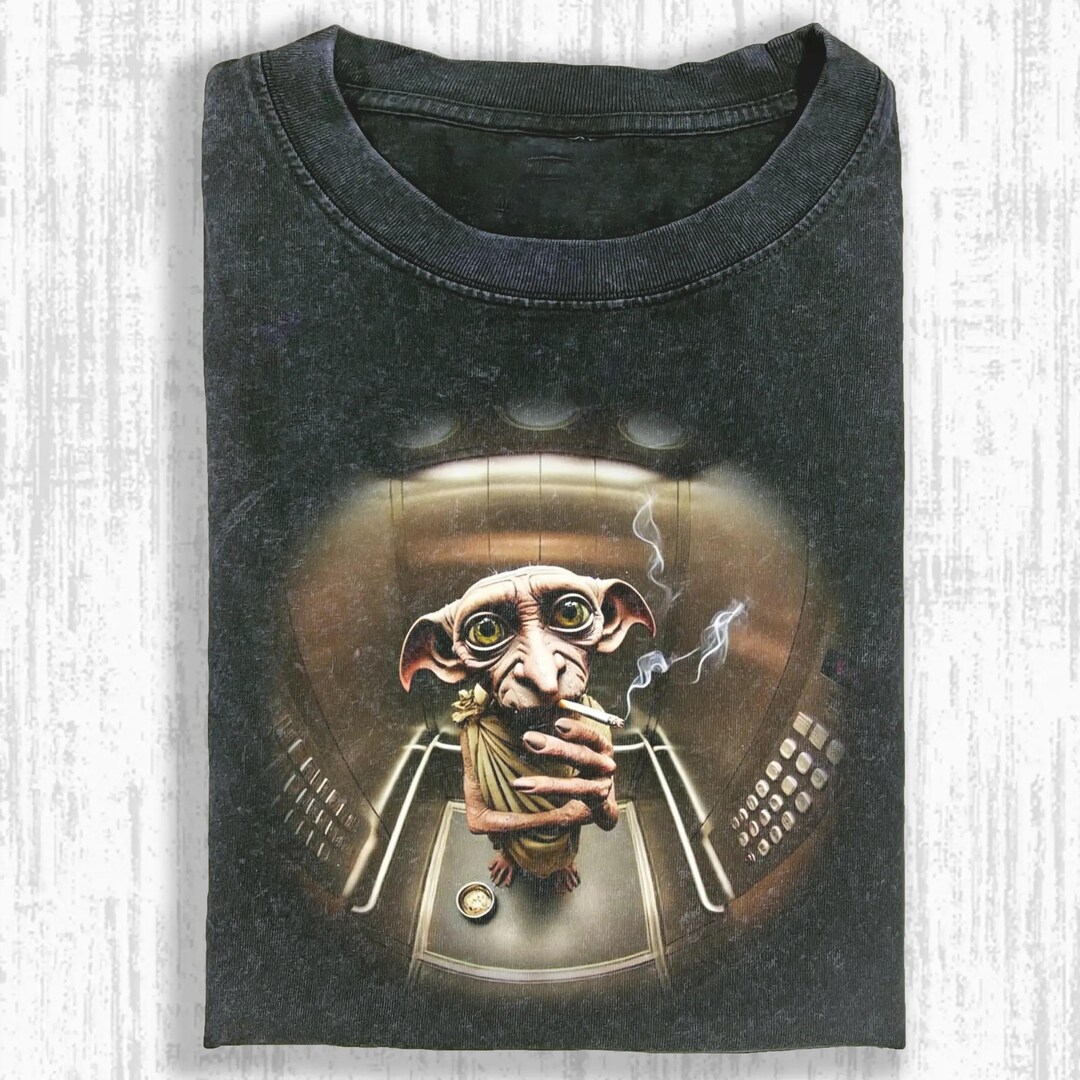 Comfort Colors Elf in Elevator Shirt, Harry Meme Wash Tee, Smoking Elf ...