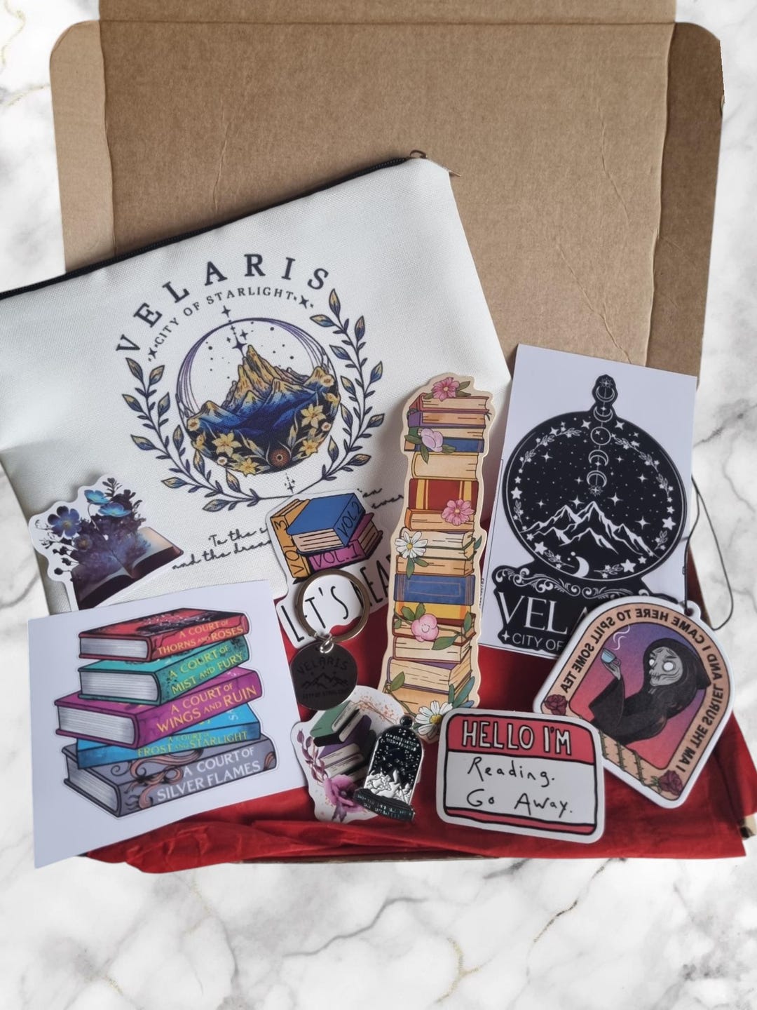 ACOTAR Gift Box/acotar Inspired Gifts/booktok Gift Box/ Bat Boys ...