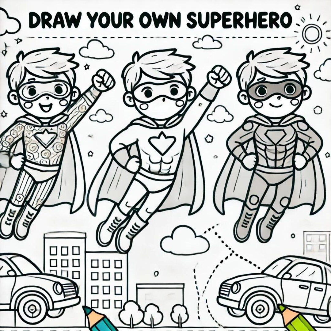 Fun Designs With Superheroes, Super Powers, and Action Scenes ...