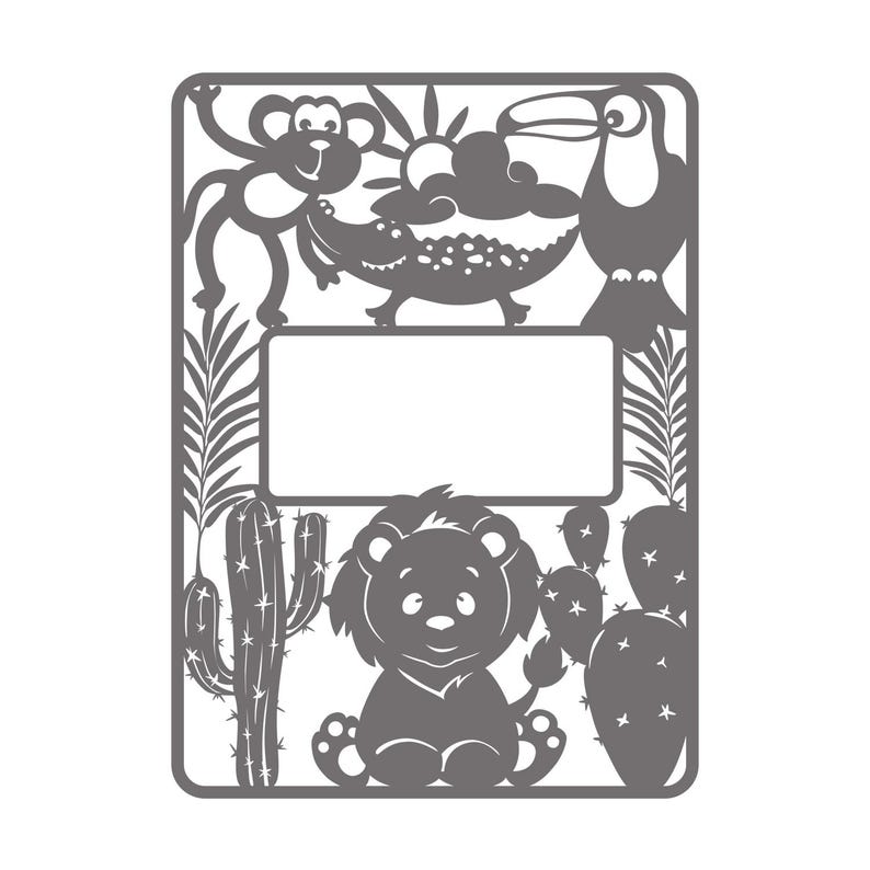 Safari Animals SVG, Cute Safari Animals Clipart, Safari Silhouette ...