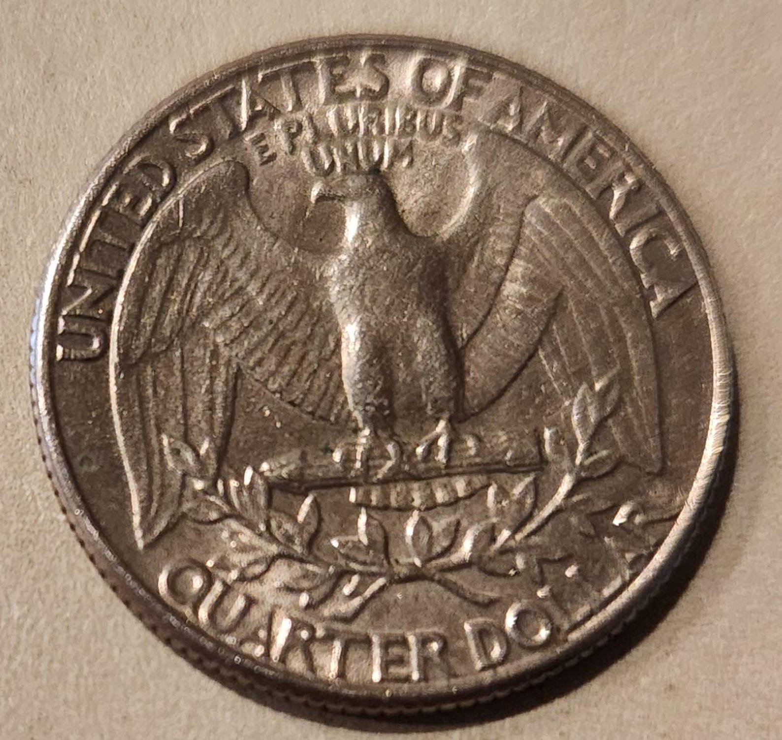 1982 D Quarter With Filled Mint Mark and Doubling - Etsy