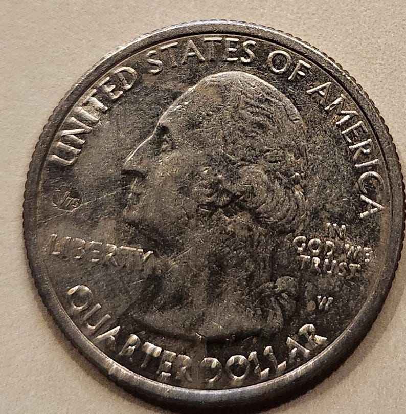 2020-W Washington Quarter Salt River Bay V75 - Etsy