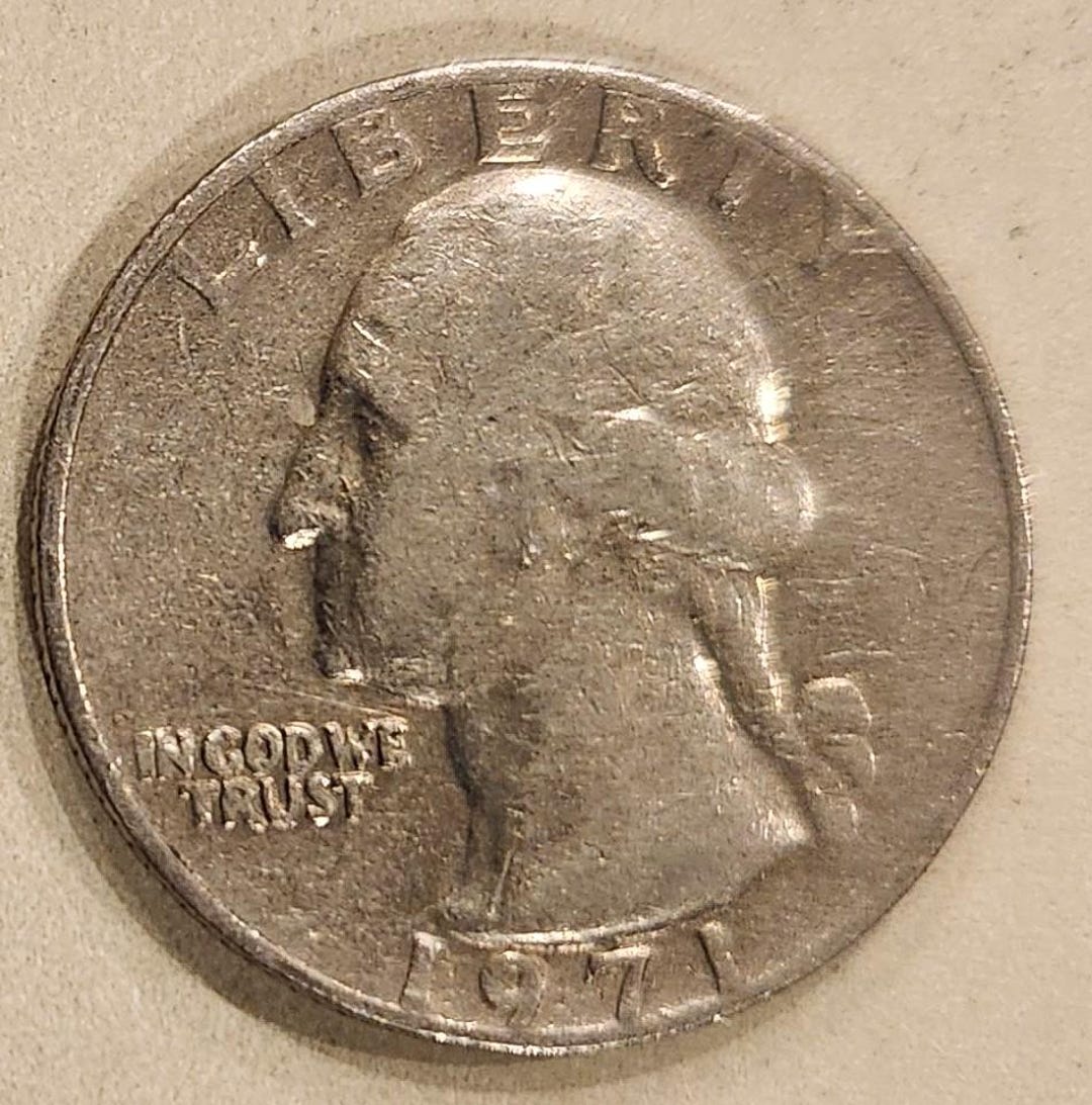 1971 Washington Quarter No Mint Mark - Etsy