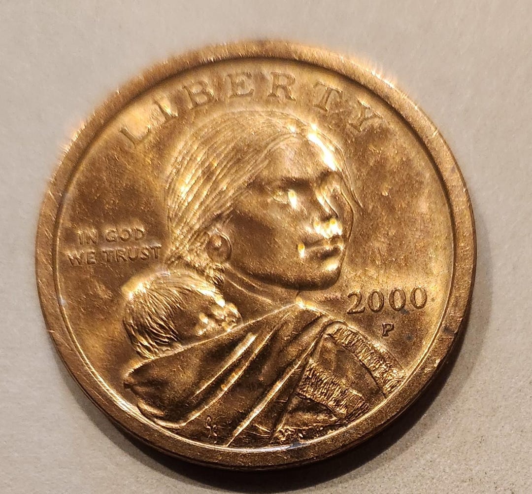 2000 P Sacagawea Dollar Coin - Etsy