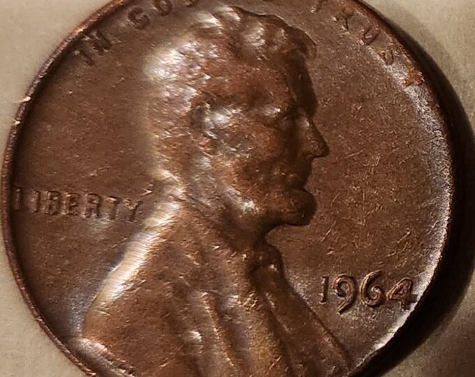 1964 No Mint Mark Penny - Etsy