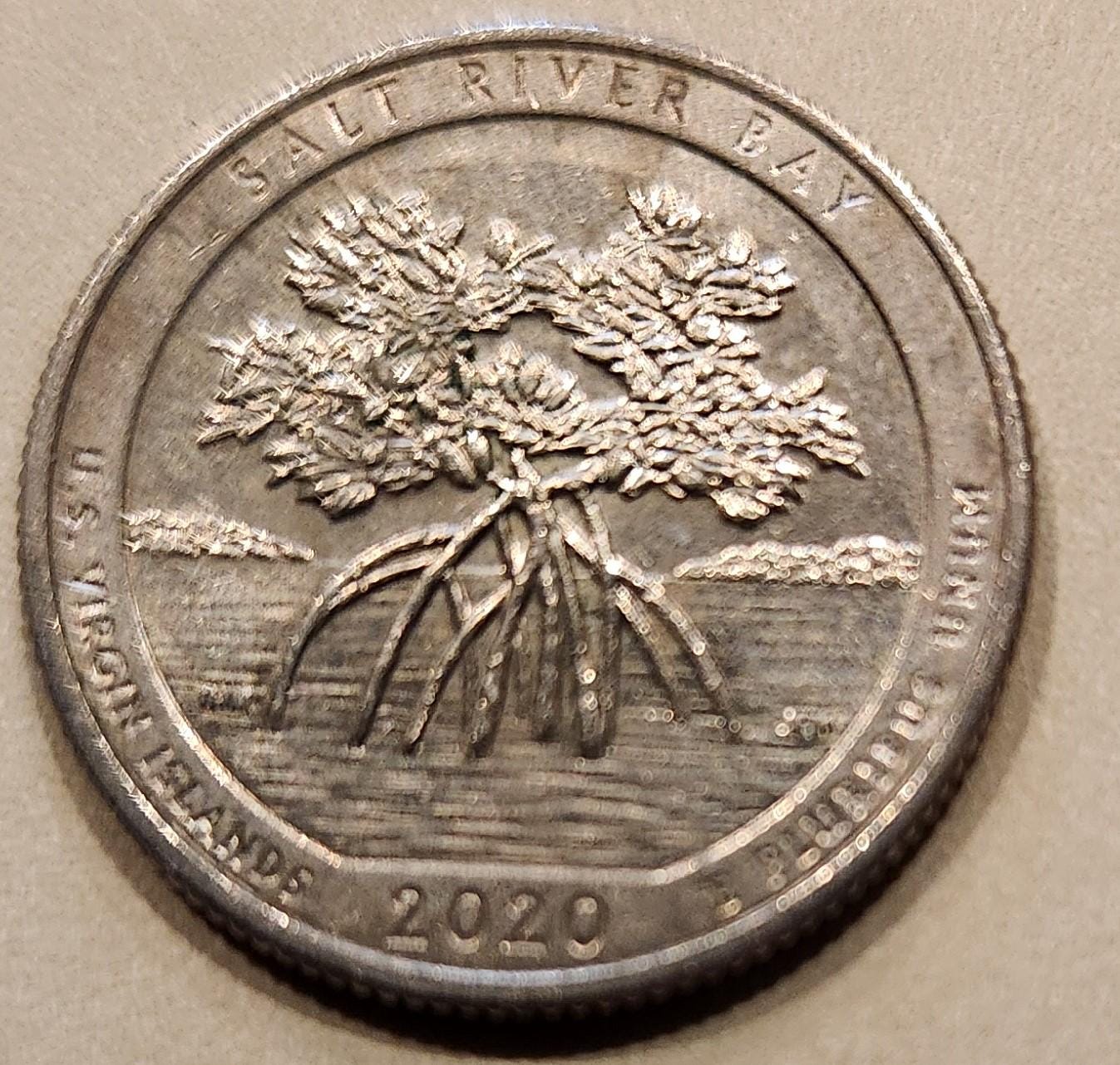 2020-W Washington Quarter Salt River Bay V75 - Etsy