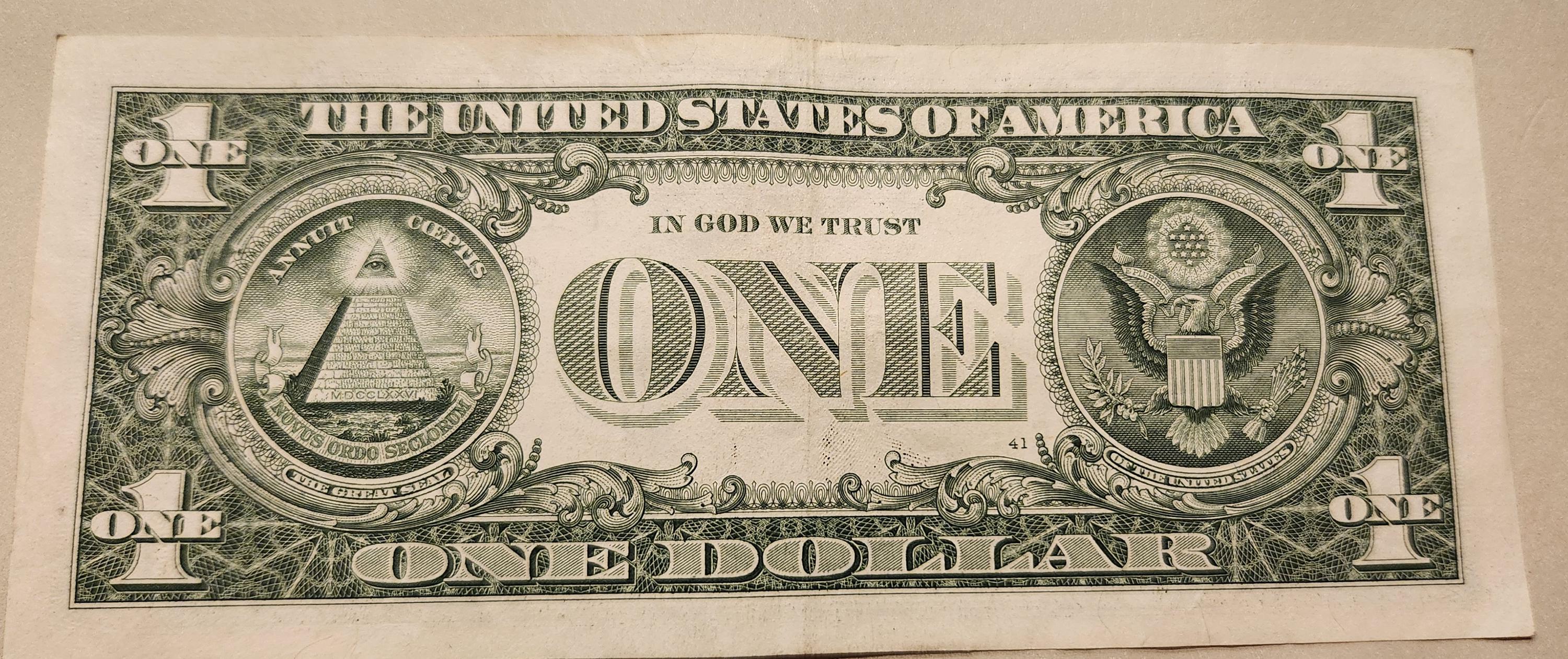 2017 A Series One Dollar Bill Birthday Note 19080517-1908 May 17 - Etsy