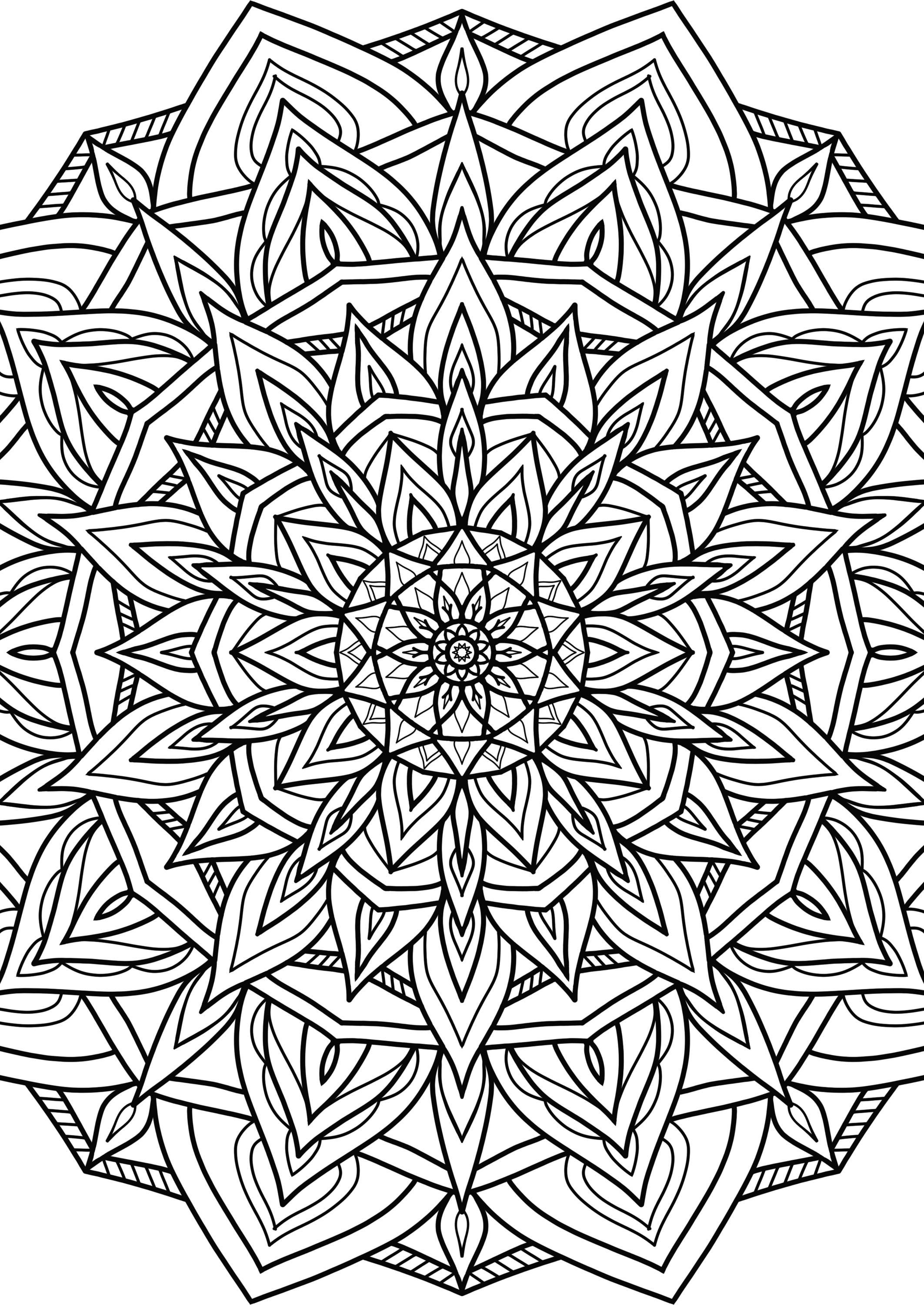 50 Mindful Mandala Moments Coloring Book - Etsy