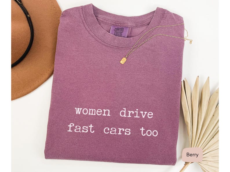 Women Empowerment, Car Tshirt for Women, Race Car Lover Gift, Sports ...