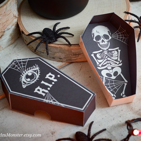 Coffin Favor Boxes - Etsy