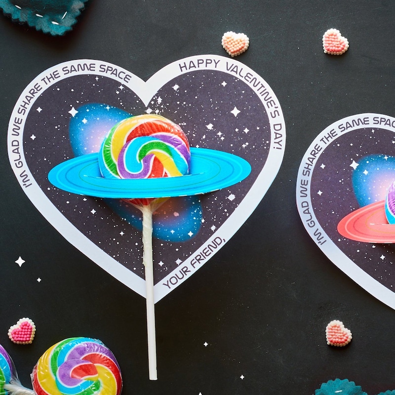 Astronomy Valentine Card - Etsy