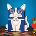 Fox Valentine Box Printable Decor Kit 3D Nose, Eye Options, 3D Bow ...