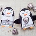 Printable cute penguin Candy or gift Hugger valentines animals | Etsy