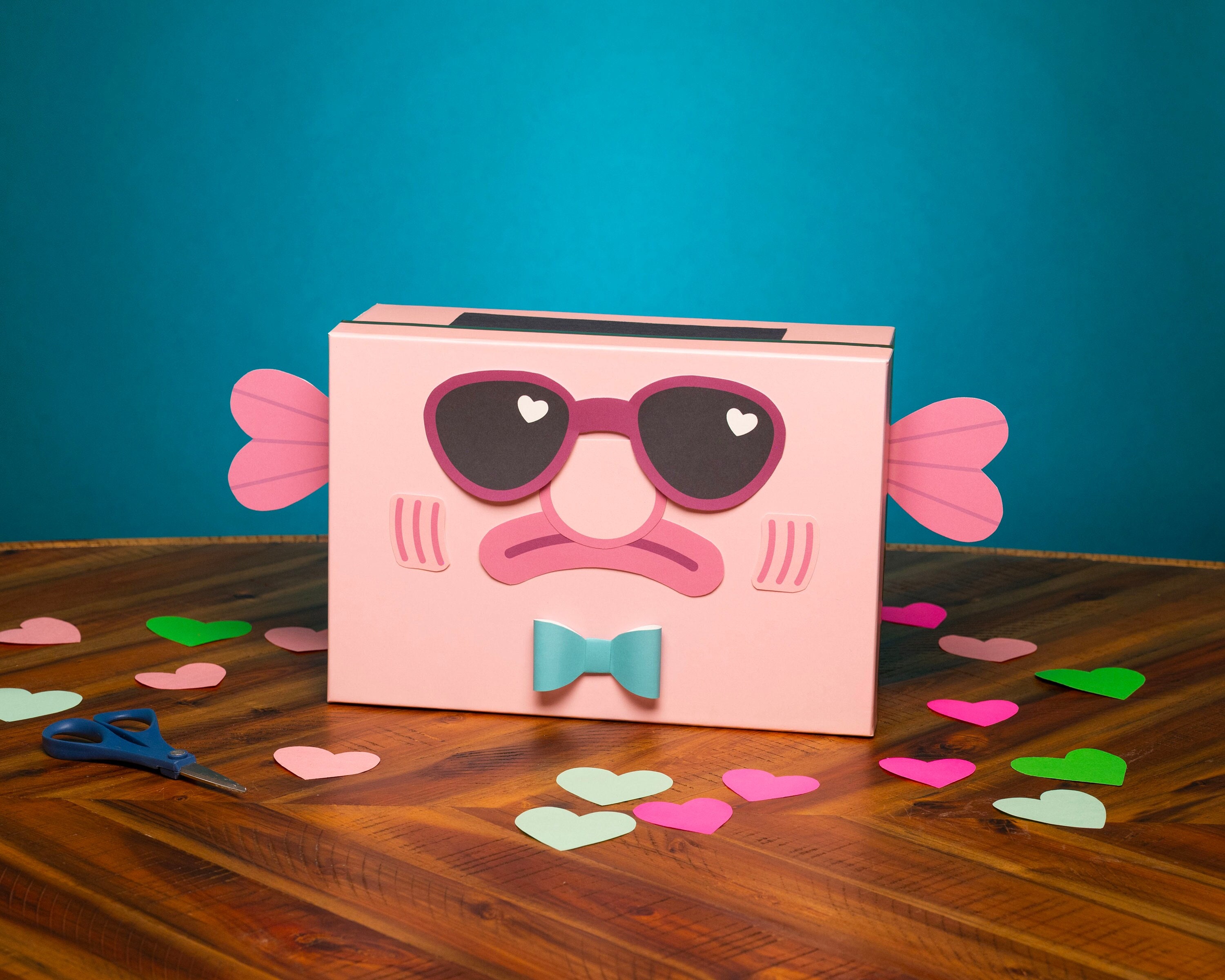 Blobfish Valentine Box Printable Decor Kit, Cute Funny Valentine's ...