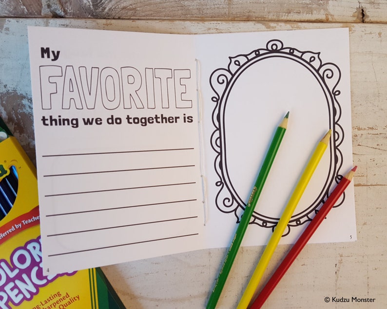 INSTANT DOWNLOAD Father's Day Activity Book Fun Kids - Etsy