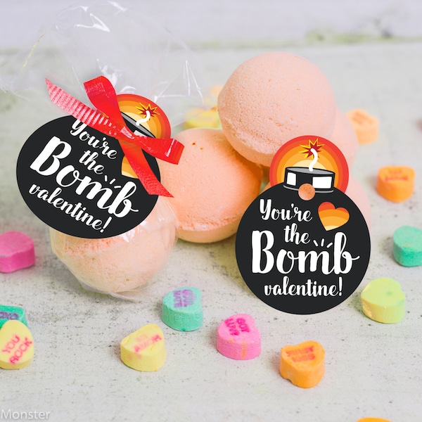 Bath Bomb Tag - Etsy
