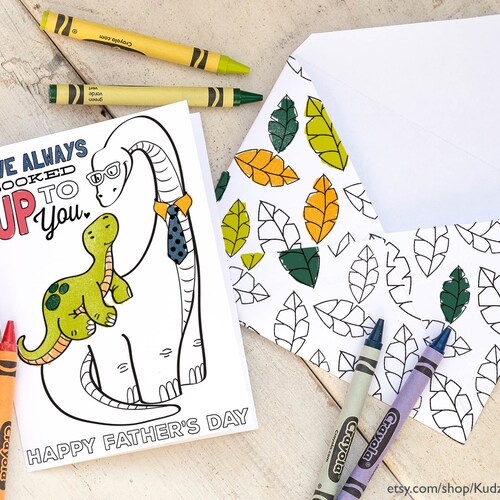 Father's Day Coloring Pages 40 Happy Fathers Day | Etsy