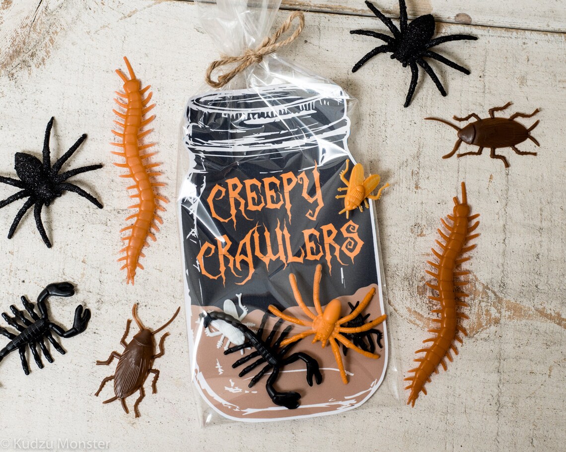 INSTANT DOWNLOAD Bug Toy Gift DIY Mason Jar Great for Non Candy ...