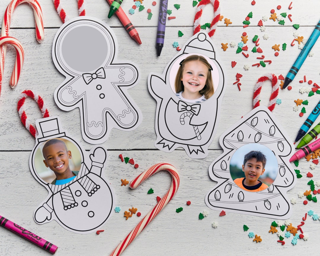 Printable Christmas Ornament Coloring Activity for Kids | Keepsake ...