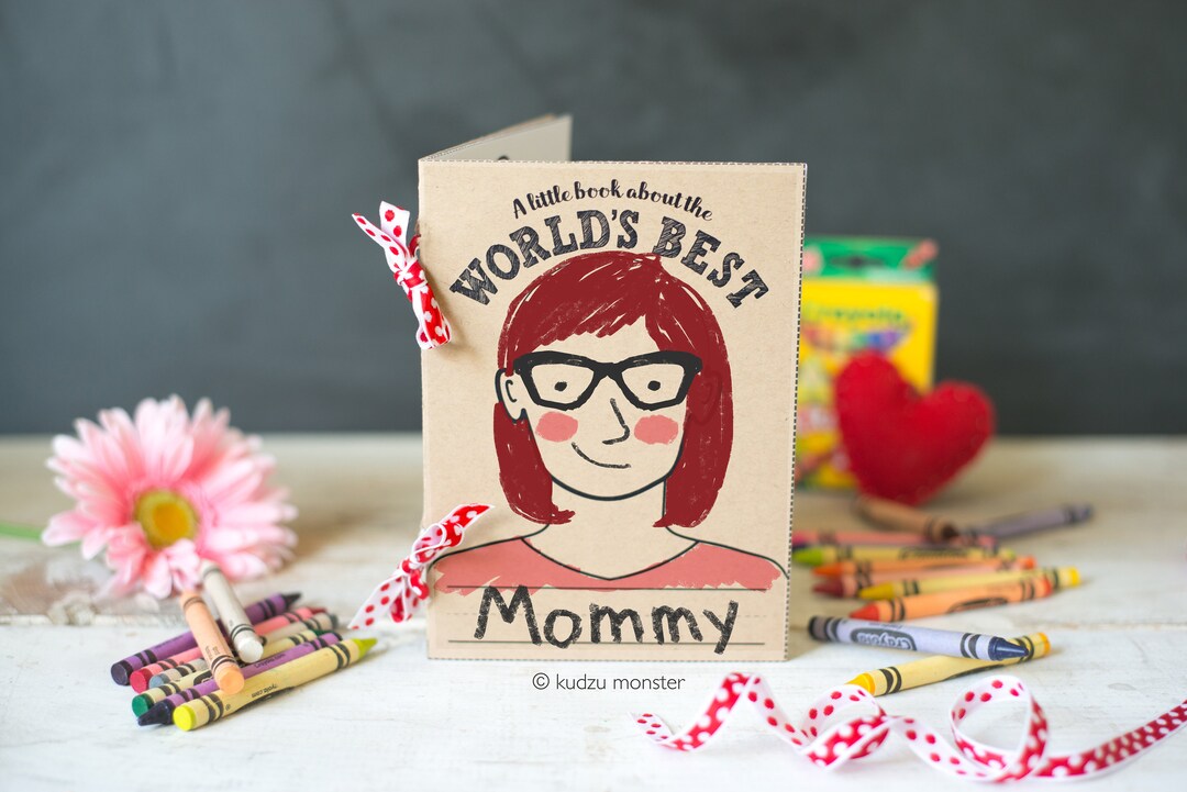 INSTANT DOWNLOAD Mother's Day Activity Book Fun Kids Coloring Printable ...