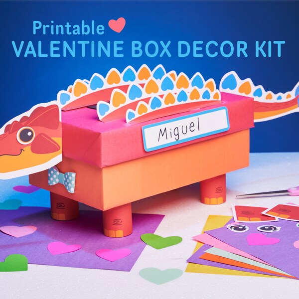 Dinosaur Valentine - Etsy