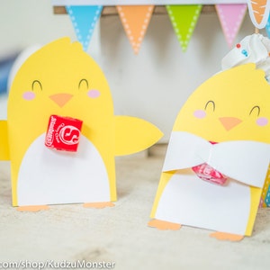 Easter Printable Decor Kit Easter Bunny Carrot Favor Boxes Baby Chicks ...