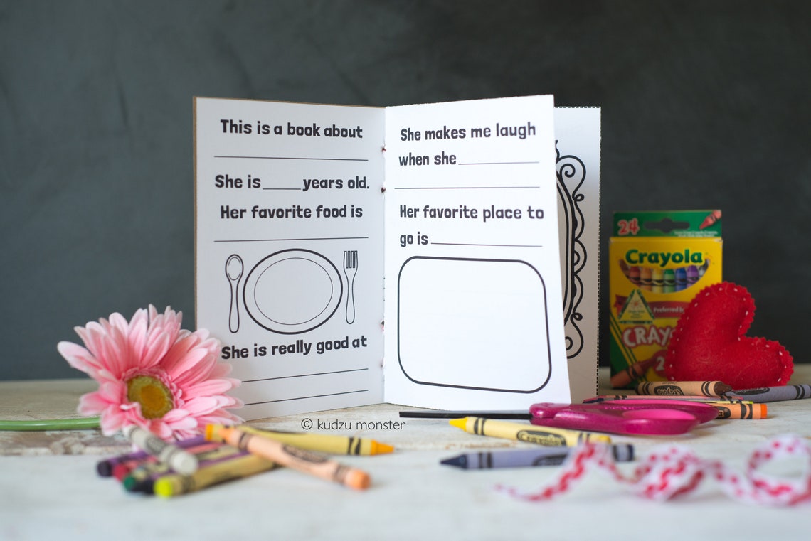 INSTANT DOWNLOAD Mother's Day Activity book fun kids | Etsy