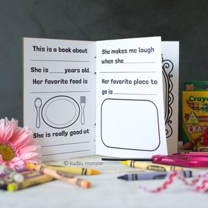 INSTANT DOWNLOAD Mother's Day Activity Book Fun Kids Coloring Printable ...