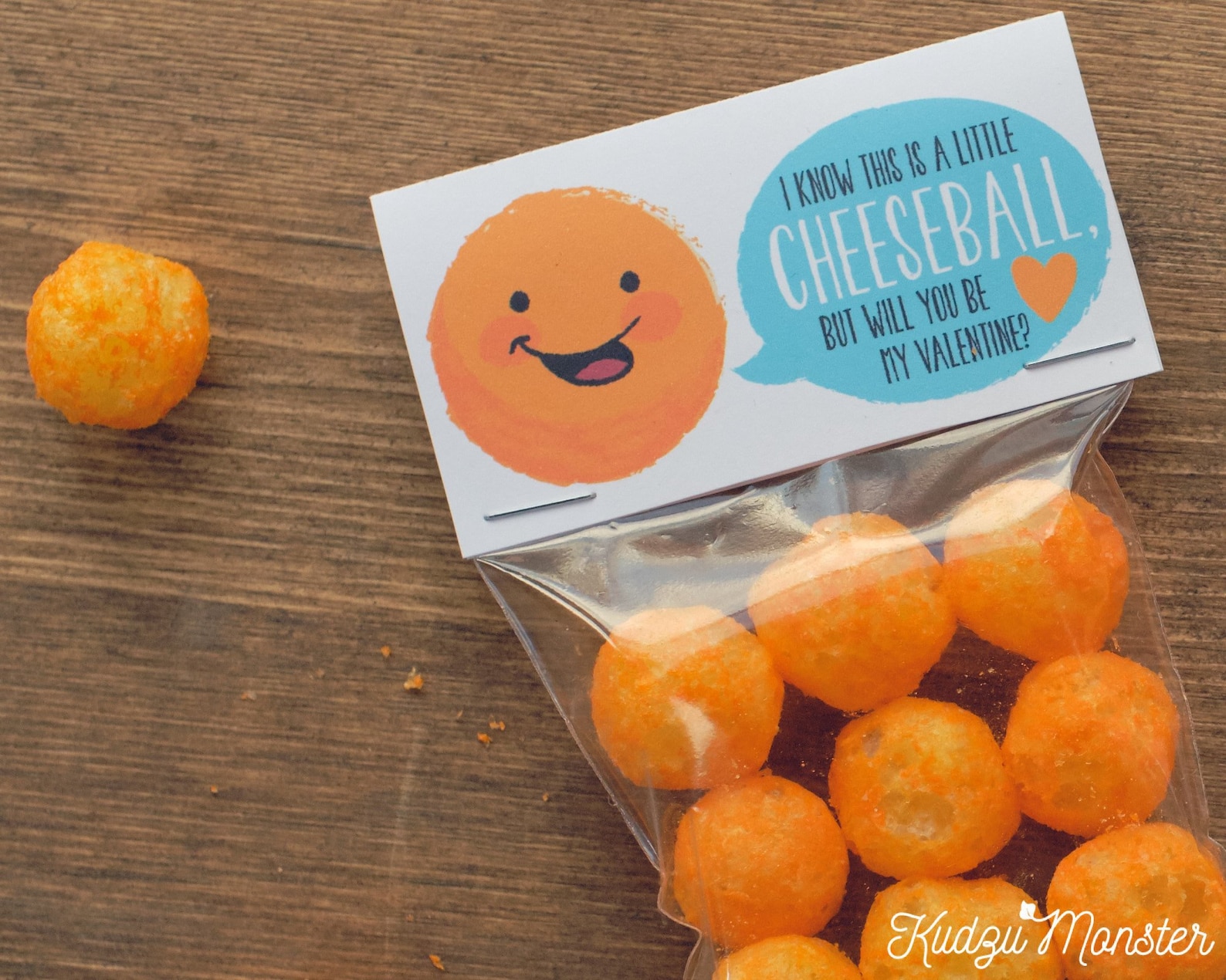 Valentines Cheeseballs Cheese Puffs Bag Label INSTANT DOWNLOAD - Etsy