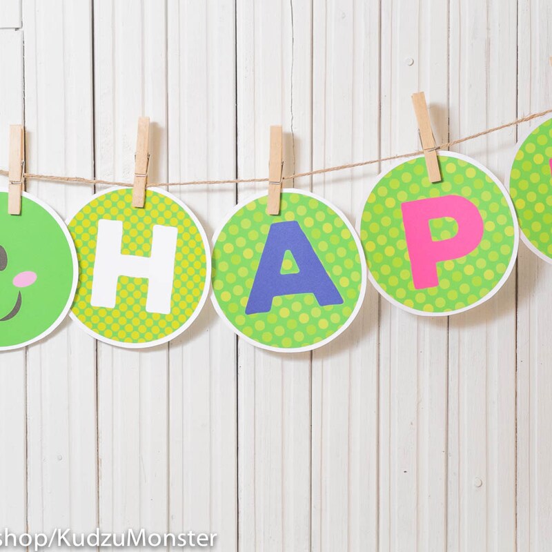 Caterpillar Banner - Etsy