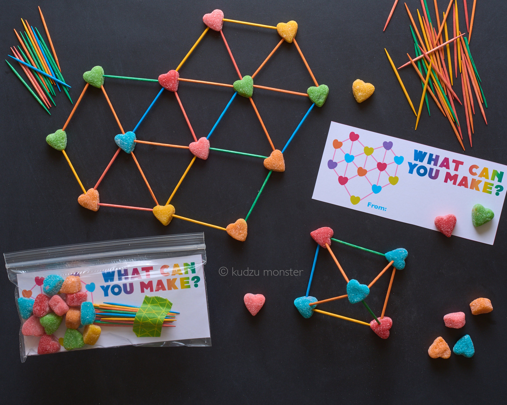 STEM Valentine's Day Activity Printable Bag Insert for | Etsy