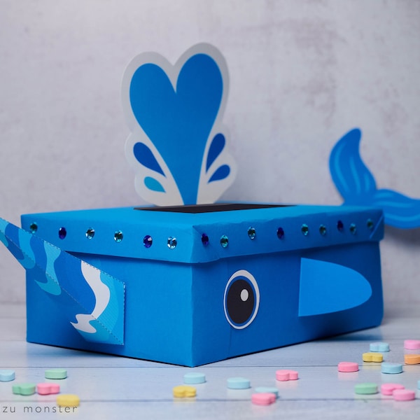 Narwhal Valentine - Etsy
