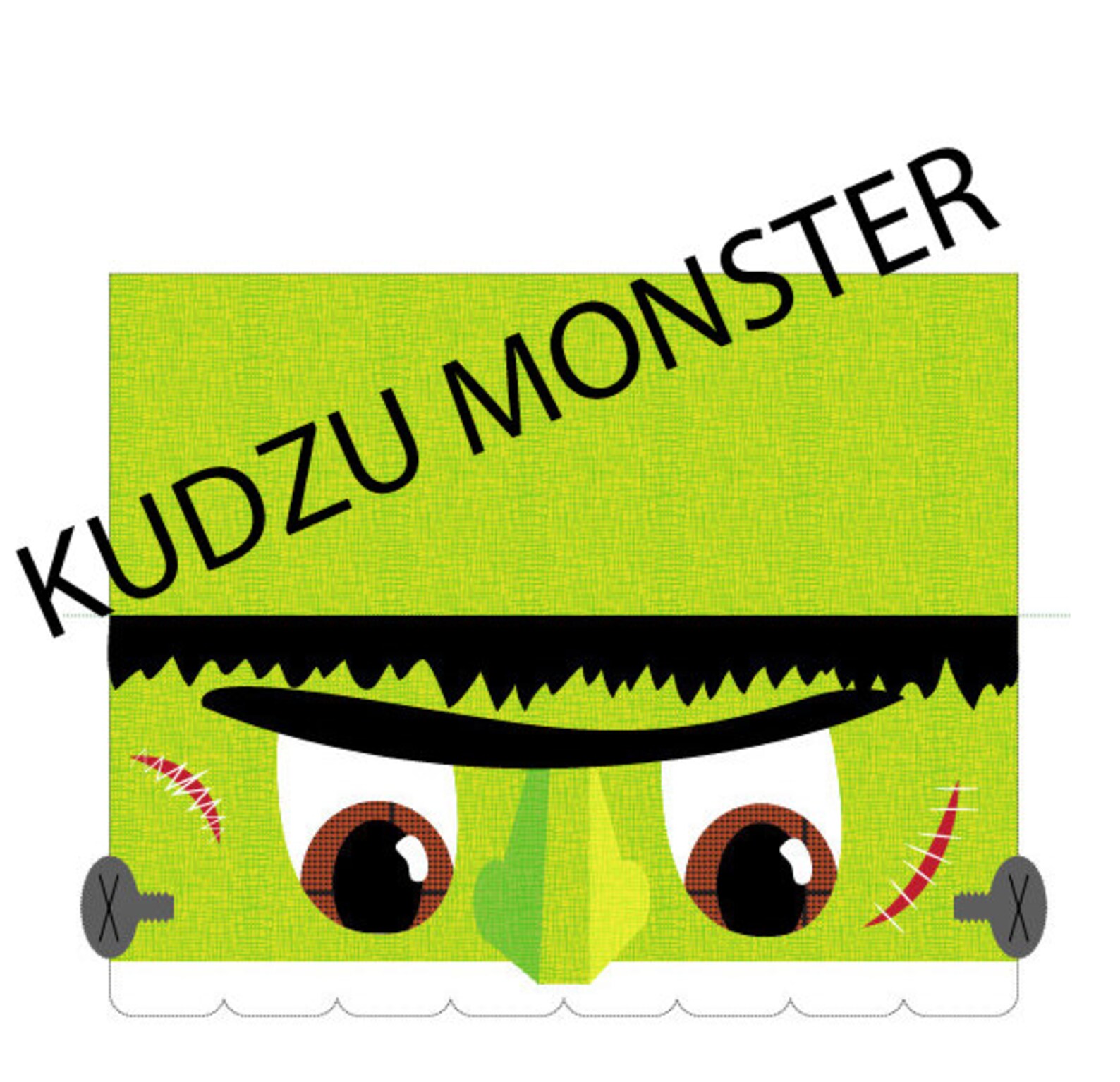 INSTANT DOWNLOAD Halloween Frankenstein Face Treat Topper Candy Bag ...