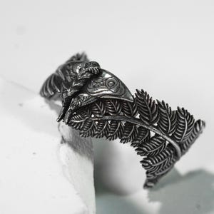 HALLOWEEN Gift - Ellie Tattoo From TLOU Ring – Moth & Fern Sterling ...