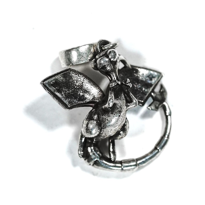 PREMIUM Fly.gon Charm From Pokemon, 950 Silver P0.ke.m0n Fanmade Charms ...