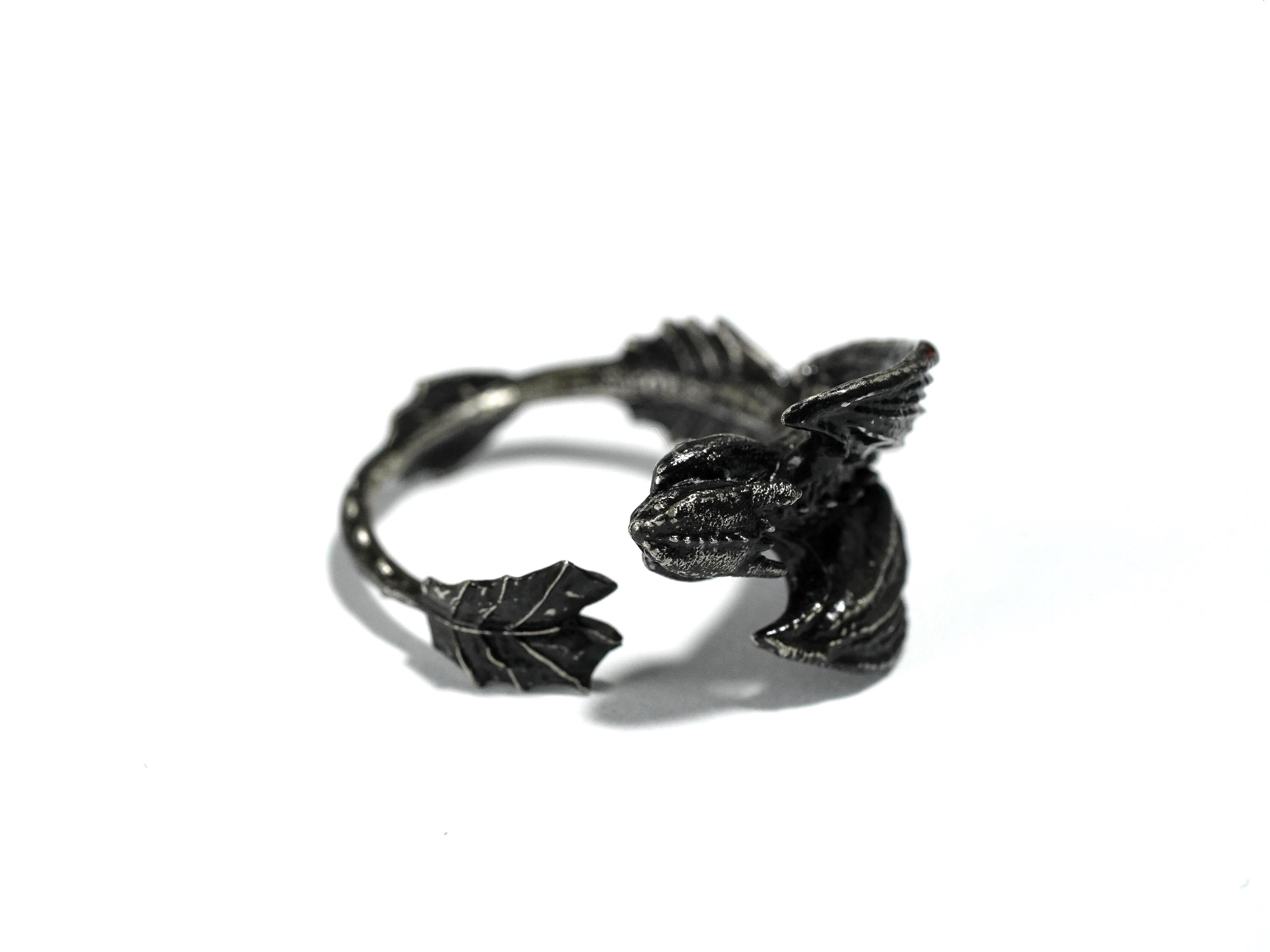 EXCLUSIVE Light Fury Dragon Ring, Handmade How to Train Your Dragon ...